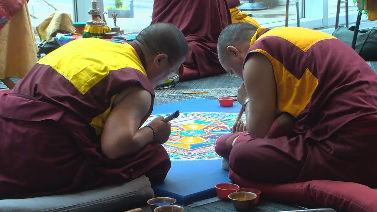 27th Festival of Faiths features creation of intricate Sand Mandala ...